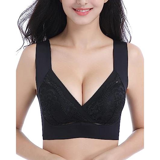 大きいサイズ対応 ナイトブラ ノンワイヤー 夜用ブラ ルームブラ シームレスレース 育乳ブラ ブラジャー レディース 柔らかい パット付きB060 : b060 : T&Sシューズヤフー ...