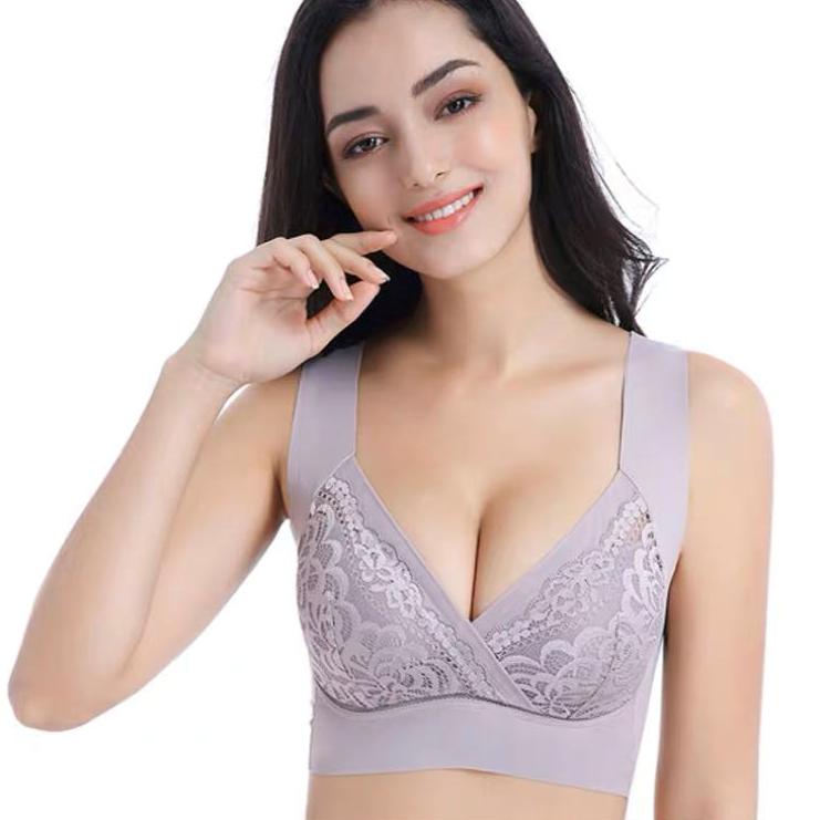 大きいサイズ対応 ナイトブラ ノンワイヤー 夜用ブラ ルームブラ シームレスレース 育乳ブラ ブラジャー レディース 柔らかい パット付きB060 :B060:T&Sシューズヤフーショップ ...