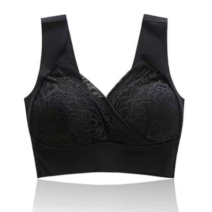 大きいサイズ対応 ナイトブラ ノンワイヤー 夜用ブラ ルームブラ シームレスレース 育乳ブラ ブラジャー レディース 柔らかい パット付きB060 :B060:T&Sシューズヤフーショップ ...