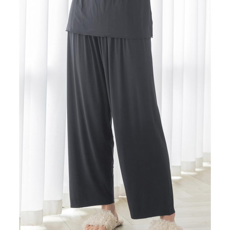 tu-hacci ルームウェア ラクシアスリープ ロングパンツ ナイトブラキお揃い セットアップ可能 部屋着 腹巻 冷え防止 パジャマ レディース ツーハッチ : tu-hacci Yahoo ...