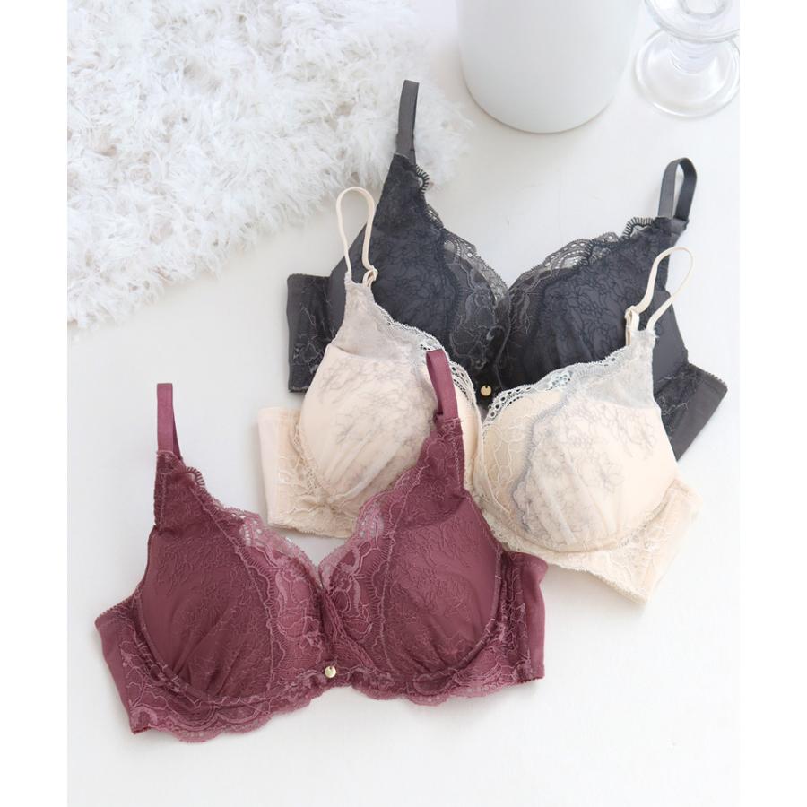 tu-hacci 下着女性 ブラジャー 痛くない脇高谷間ブラ〜Leene〜 セレニティノンワイヤーブラ ノンワイヤー 補正下着 脇高 谷間 ブラ単品 ツーハッチ : tu-hacci ...