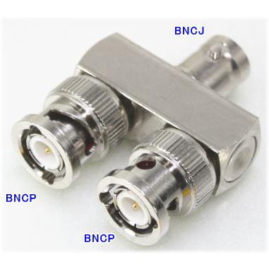 【SA-50659】 防犯カメラ・監視カメラ用 BNC分配コネクタ BNCP/BNCP/BNCJ オス-オス-メス : 防犯カメラの通販NET - 通販 - Yahoo!ショッピング