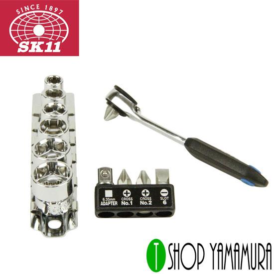 SK11 スリムラチェットドライバー SRD-226 :SRD-226:ツールズショップヤマムラ京都 - 通販 - Yahoo!ショッピング