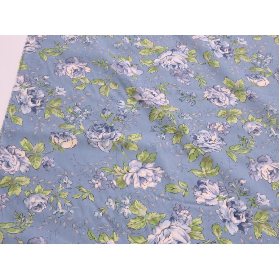 1m単位 アウトレット50% YUWA有輪 フラワー ブルー マスターローン生地 マークダウン メーカー処分品 生地 布地 布 コットン : 布と手芸 つばめや - 通販 - Yahoo!ショッピング