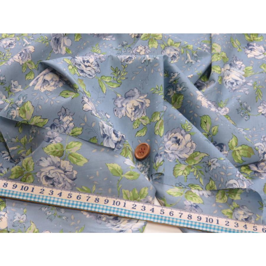 1m単位 アウトレット50% YUWA有輪 フラワー ブルー マスターローン生地 マークダウン メーカー処分品 生地 布地 布 コットン : 布と手芸 つばめや - 通販 - Yahoo!ショッピング