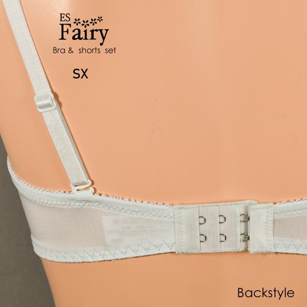 ES Fairy ESフェアリー71432 ブラ＆ショーツセット フラワーレースシリーズ ブラジャーとショーツのセット ...