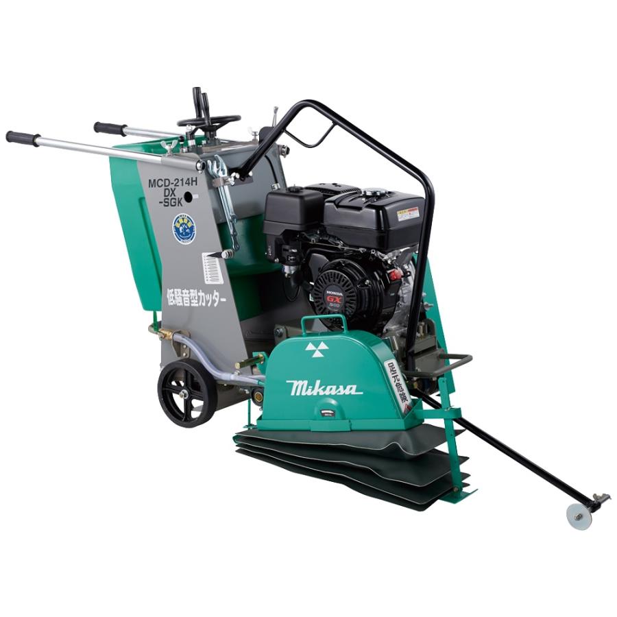 三笠産業 ミカサ コンクリートカッター 低騒音型 MCD-214HDX-SGK ☆カッター刃別売※付属しません☆代引不可☆ : 現場屋さんヤフー店 - 通販 - Yahoo!ショッピング