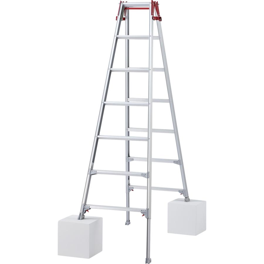 ☆☆☆ 長谷川工業 脚部伸縮式脚立 RYZ-18c サイズ豊富な伸縮式脚立 ※法人のみ配送可能、個人不可 ※代引き不可 : 現場屋さんヤフー店 - 通販 - Yahoo!ショッピング