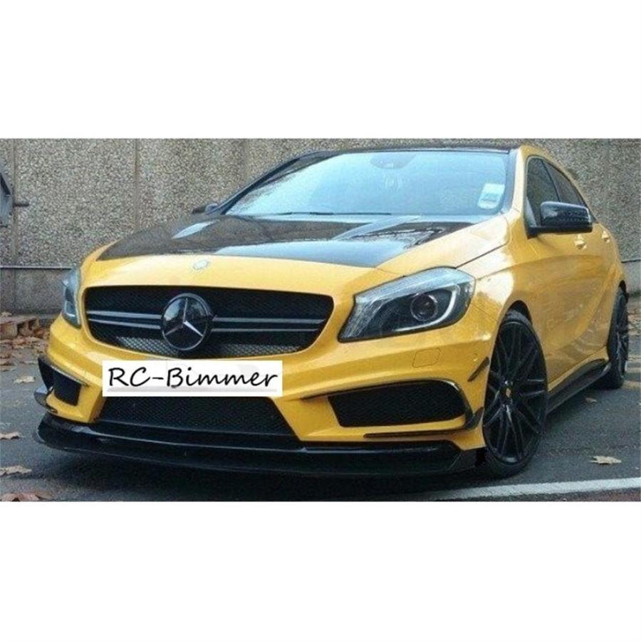 ベンツ BENZ W176 A45 バンパー用 カーボンリップ カーボンスポイラー AMG 綾織 :p02220423321e15:途家 - 通販 - Yahoo!ショッピング