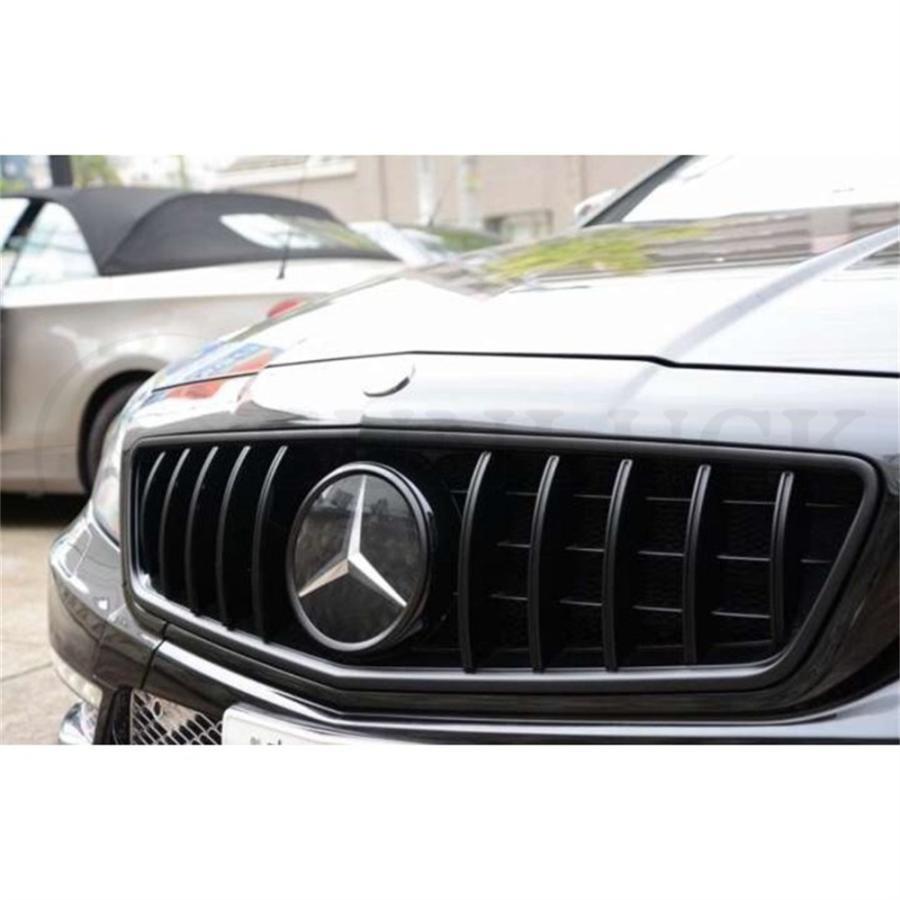BENZ メルセデス ベンツ W218 C218 X218 CLS 前期用 クーペ シューティングブレーク AMG GTRタイプ ブラック パナメリカーナグリル CLS350/CLS550 ...