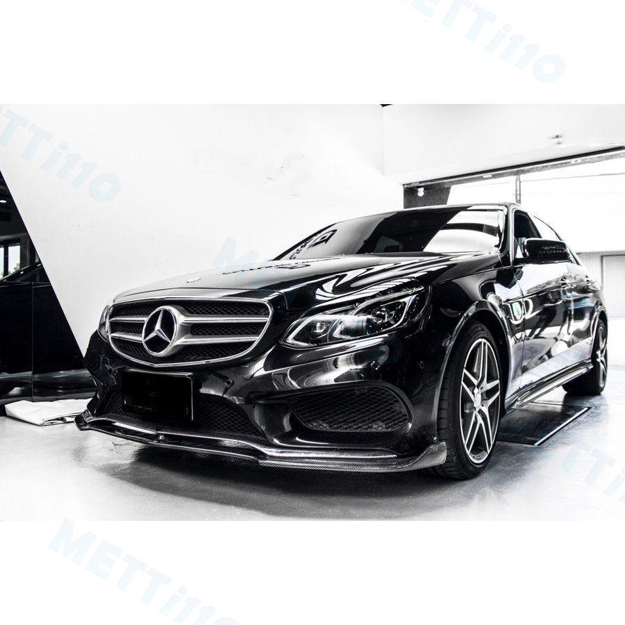 BENZ メルセデスベンツ Eクラス W212 LCI AMGフロントバンパー用リップスポイラー 本物DryCarbon ドライカーボン エアロ FD スタイル : 途家 - 通販 ...