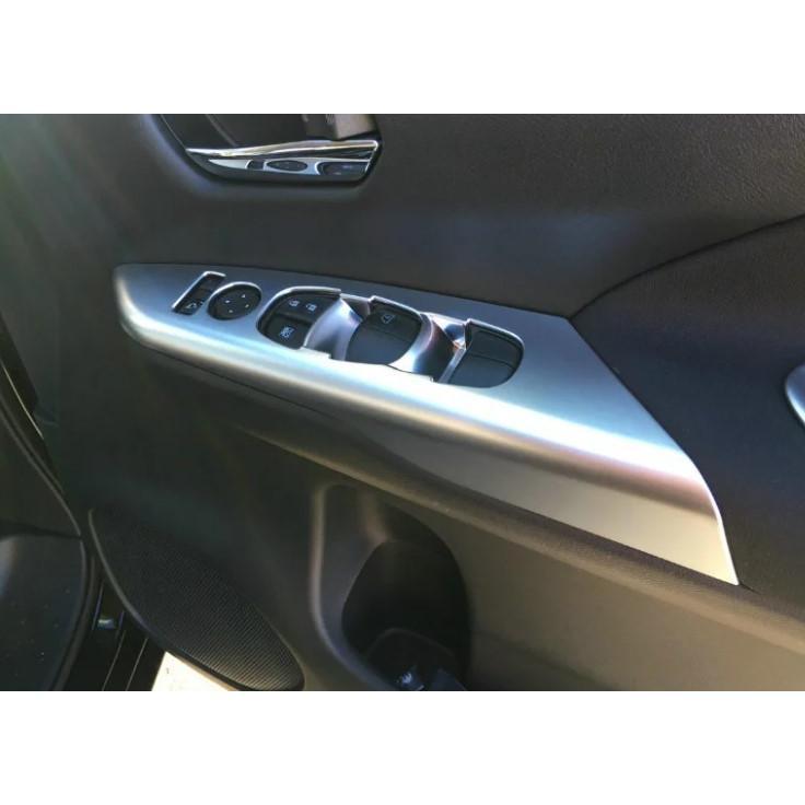 高グレード化♪ サテンシルバー ウインドウスイッチ パネル カバー セレナ C27 GC27 GFC27 GNC27 GFNC27 HC27 HFC27 ハイウェイスター ...