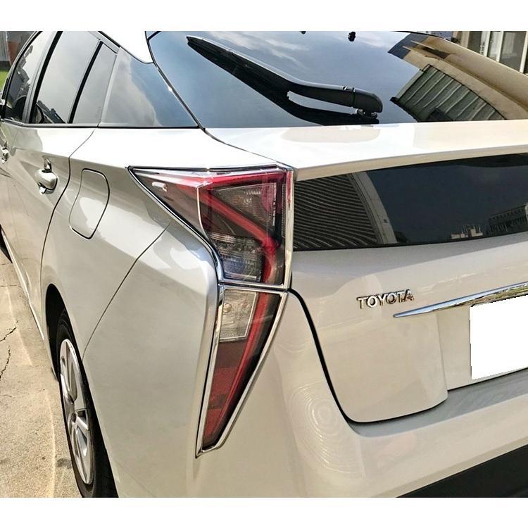 ブランド登録なし トヨタ メッキ テールライト テールランプ リング プリウス 50系 ZVW50 ZVW51 ZVW55 E S A プレミアム ツーリングセレクション : 途家 - 通販 ...