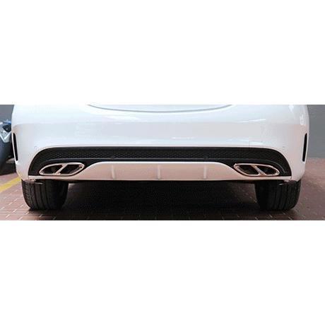 メルセデス ベンツ AMGルック 4本出しルック メッキ マフラー カバー W213 E200 E220d E250 E300 E350e E350de E400 E450 セダン ...