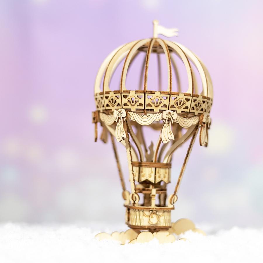 ROBOTIME（ロボタイム） つくるんです TG406 気球｜ロボタイム 日本公式販売／日本語説明書付 3D ウッドパズル : つくるんです ...