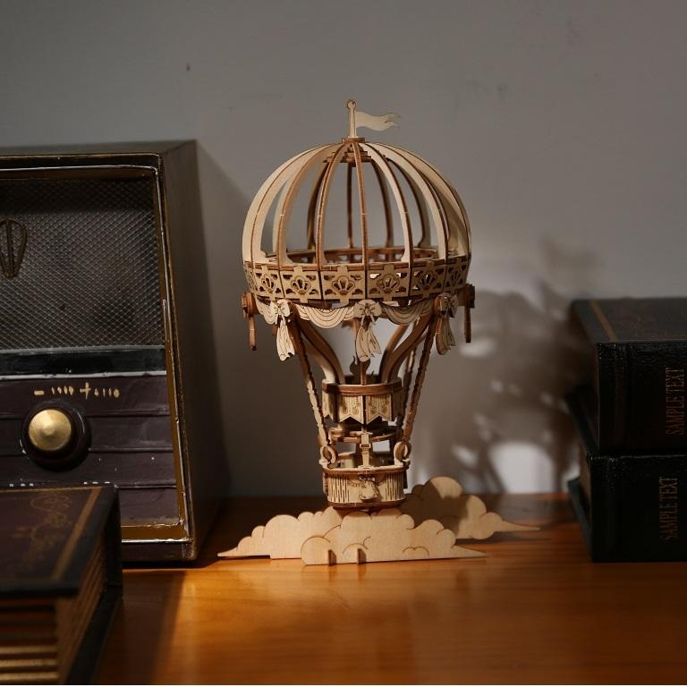 ROBOTIME（ロボタイム） つくるんです TG406 気球｜ロボタイム 日本公式販売／日本語説明書付 3D ウッドパズル : つくるんです ...