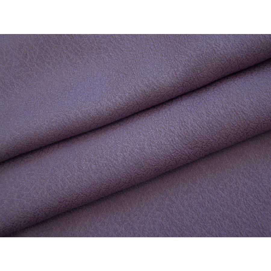 きものしらゆり 身丈163cm 裄64cm 10〜5月 ちりめん地 寿光織 鳩羽色 色無地 鷹羽違い 正絹 身長150cm〜156cmの方に最適 同梱可 C787 : 博多着物市場 きものしら ...