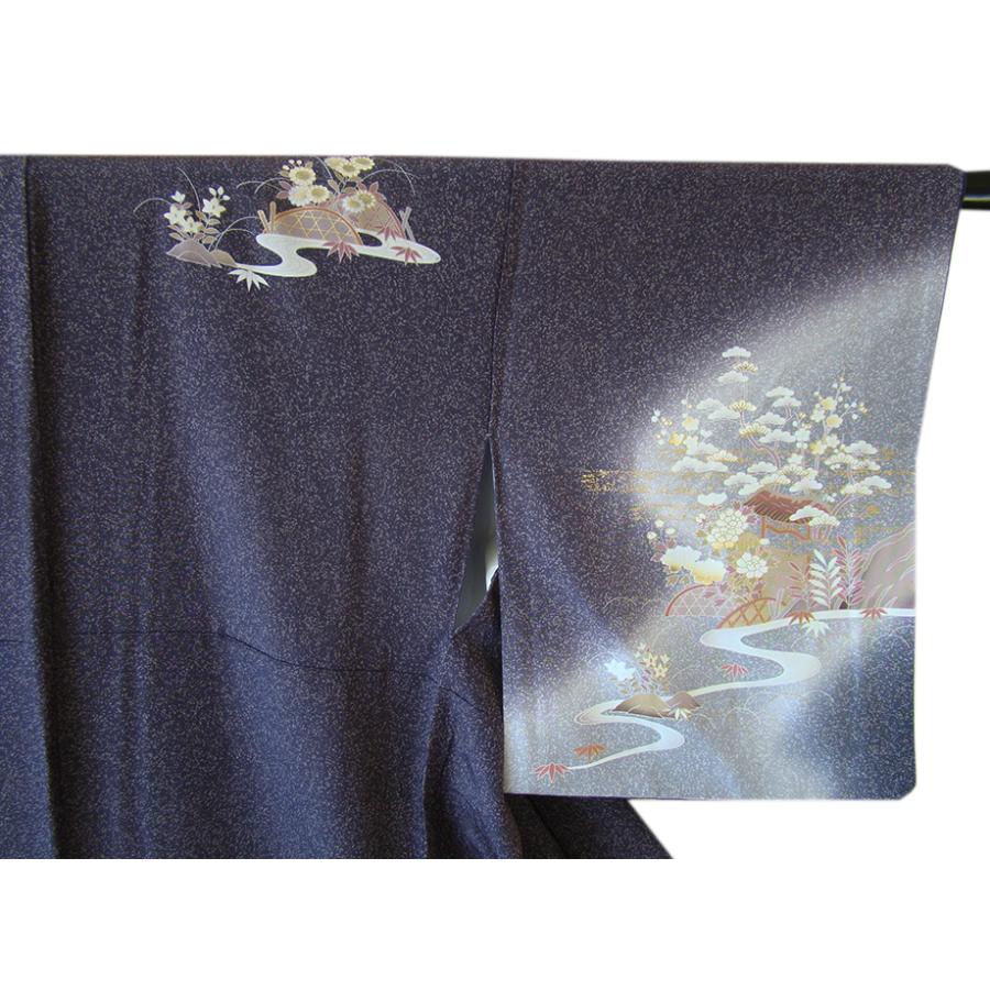 きものしらゆり 身丈163cm 裄65cm 10〜5月 フォーマル 極上一越地 松竹梅 たたき染 金彩染 訪問着 正絹 身長150cm〜157cmの方に最適 C869 : 博多着物市場 きもの ...