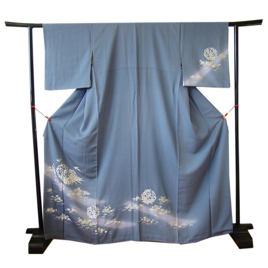 きものしらゆり 身丈159cm 裄65cm 10〜5月 極上ちりめん地 花丸文 総刺繍 訪問着 正絹 身長151cm〜158cmの方に最適 C902 : 博多着物市場 きものしらゆり - 通販 ...