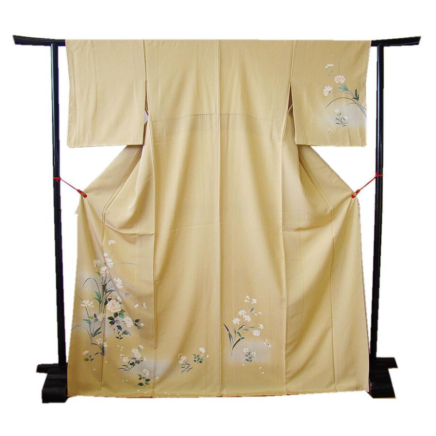 きものしらゆり 身丈166cm 裄67cm 10〜5月 フォーマル 極上ちりめん地 本加工染 訪問着 正絹 身長156cm〜163cmの方に最適 C956 : 博多着物市場 きものしらゆり ...