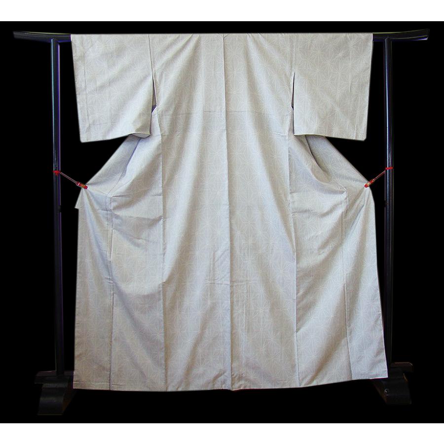 きものしらゆり 身丈159cm 裄64cm 10〜5月 本場白大島紬 麻の葉 径横絣 七マルキ 正絹 身長150cm〜156cmの方に最適 同梱可 C987 : 博多着物市場 きものしらゆり ...