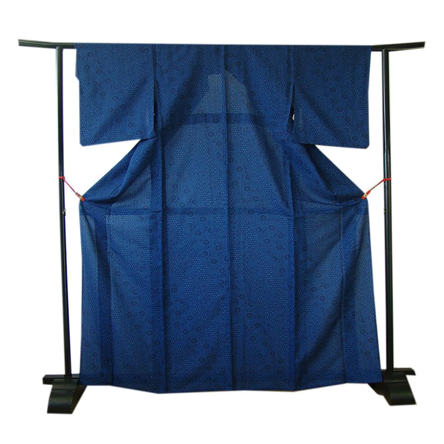 きものしらゆり 身丈159cm 裄65cm 7〜8月 夏物 ポリエステル 洗える 紗 小紋 なごや帯 正絹 帯〆 セット 身長151cm〜158cmの方に最適 I920 : 博多着物市場 ...