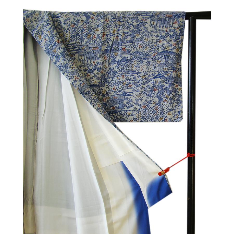 きものしらゆり 身丈155cm 裄63cm 10〜5月 お茶事 ちりめん地 茶屋辻柄 小紋 正絹 身長148cm〜154cmの方に最適 U480 : 博多着物市場 きものしらゆり - 通販 ...