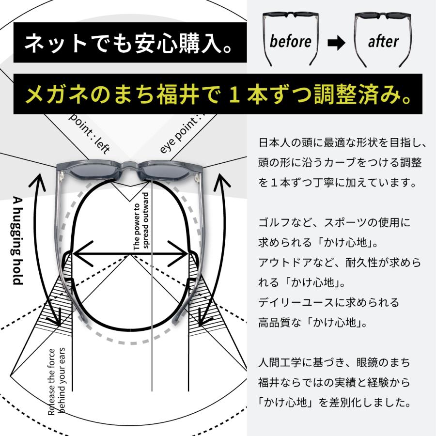[ターフプロジェクト] 偏光サングラス メンズ ゴルフ用 [ウェリントン TPGC-58274 グレー] GOLF＆CITY 軽量 UV400 アウトドア ゴルフ ドライブ 普段用 ...