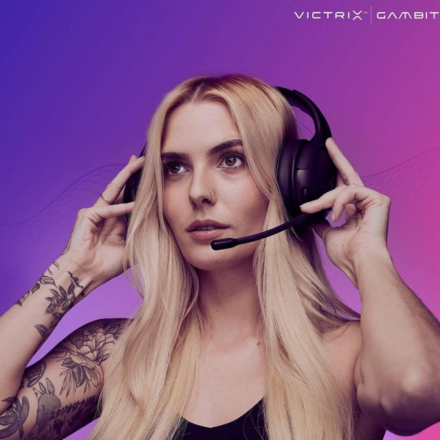【国内正規品】Victrix Gambit PS5／Xbox ワイヤレス サラウンド ヘッドセット 7.1マイク付 有線＆無線対応 ゲーミング ...