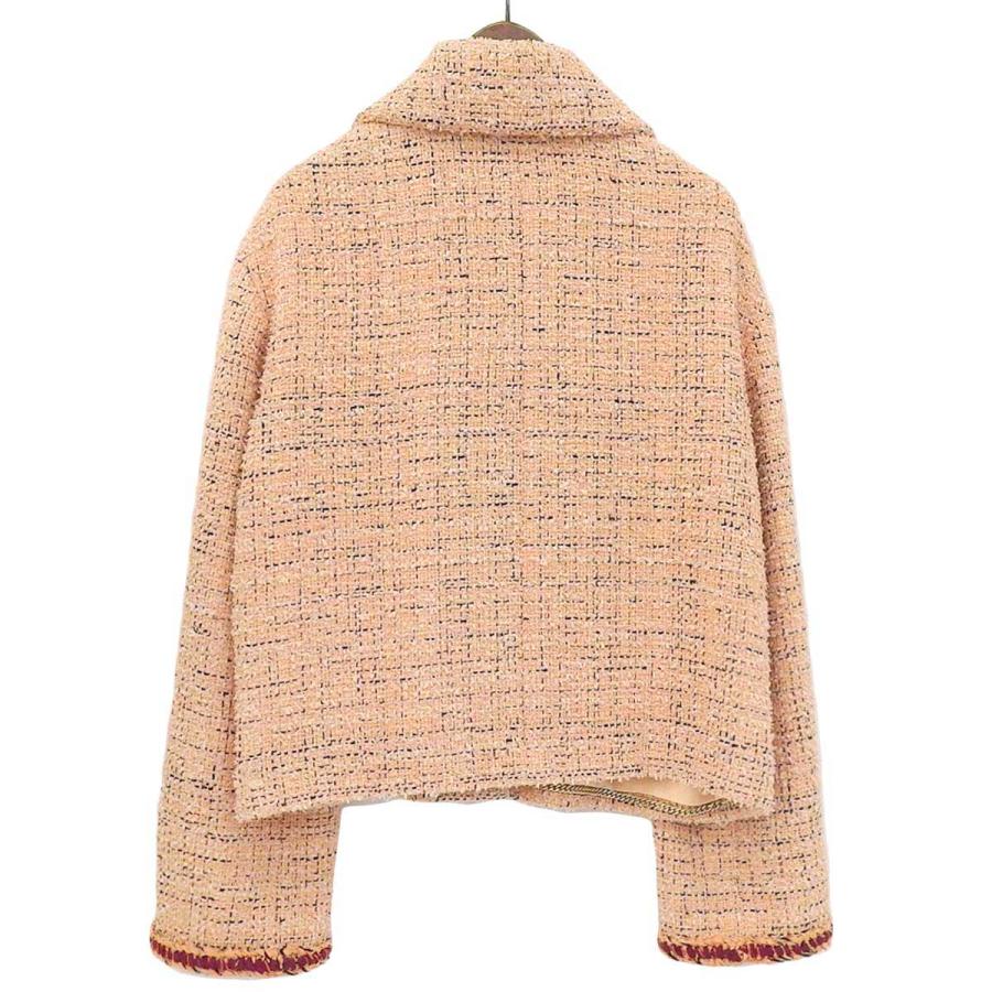 CHANEL シャネル ココマーク ツイード ジャケット P70084V61774 CHANEL シャネル ココマーク ツイード ジャケット P70084V61774