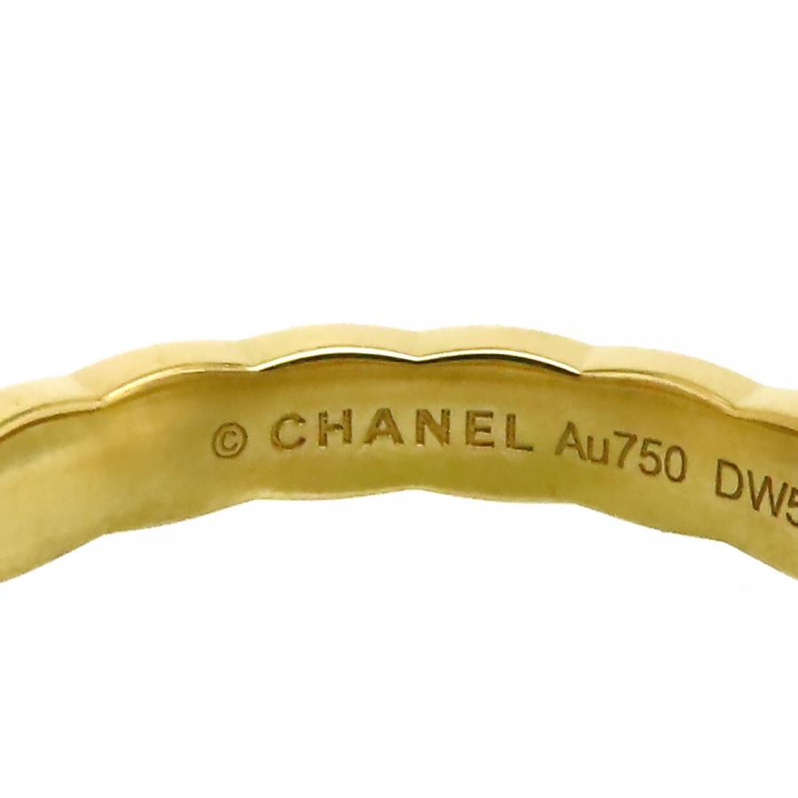 CHANEL シャネル ココ クラッシュ リング ミニモデル #58 J11794 Au750 (K18YG) ユニセックス [美品] 中古 【ジュエリー】 : TS Trading Co ...