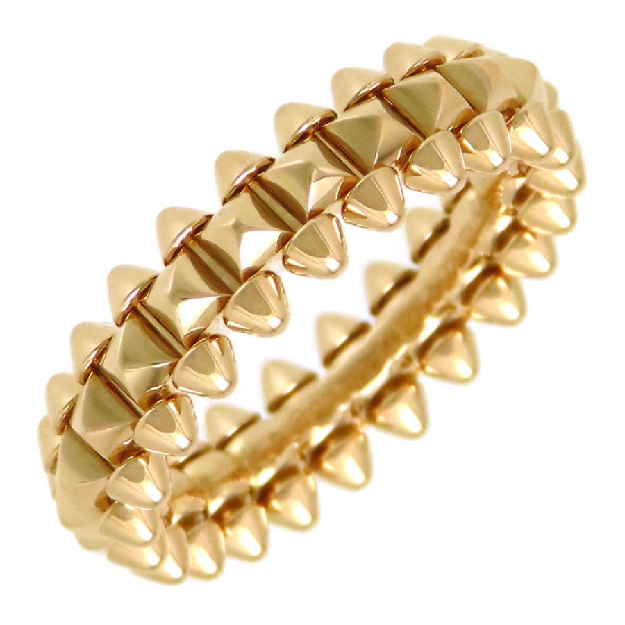 カルティエ クラッシュ ドゥ カルティエ リング SM #56 B4229856 Au750 (K18PG) レディース CARTIER [美品] 中古 【ジュエリー】 : 238474 ...