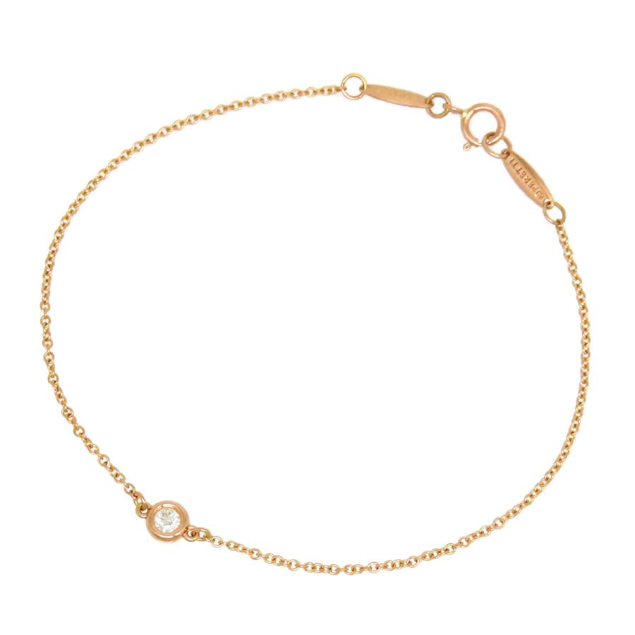 TIFFANY&Co. ティファニー バイザヤード ブレスレット #18 AU750 (K18PG) レディース 中古 【ジュエリー】 : TURUYA - 通販 - Yahoo!ショッピング