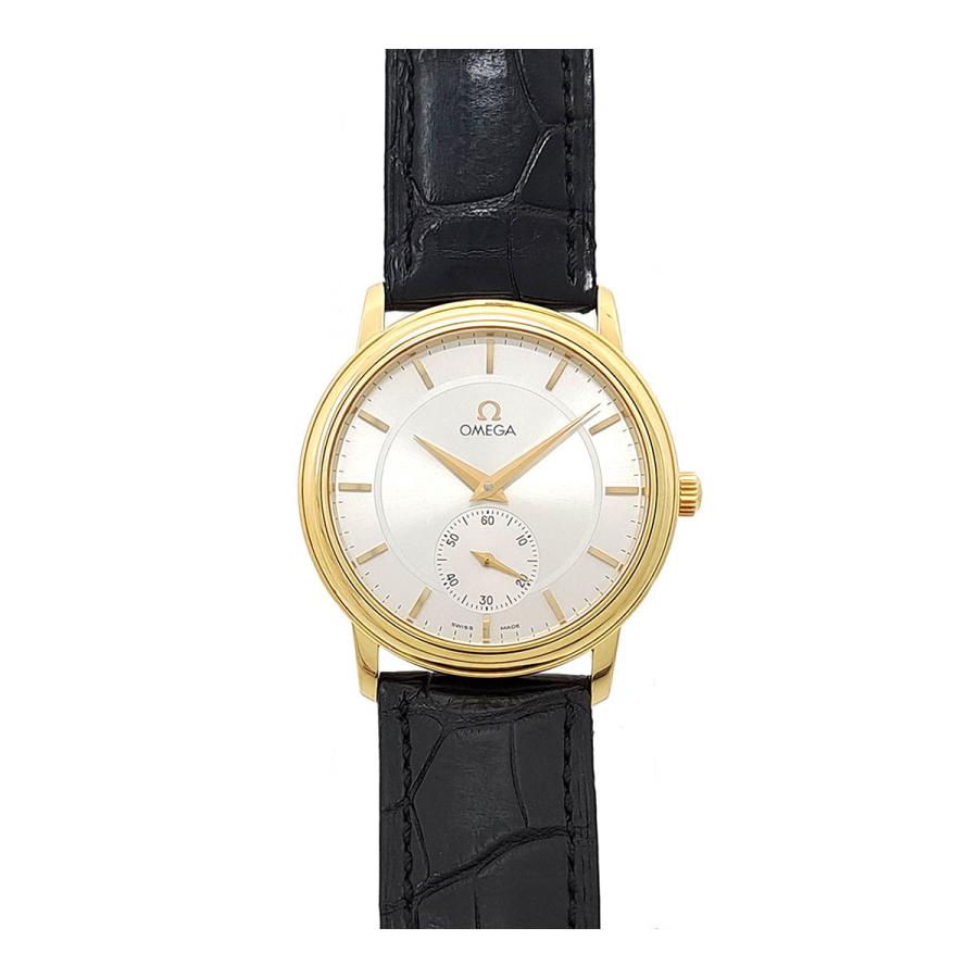 OMEGA オメガ デビル プレステージ スモールセコンド 4620.31 手巻き イエローゴールド メンズ ボーイズ 中古 【時計 ...