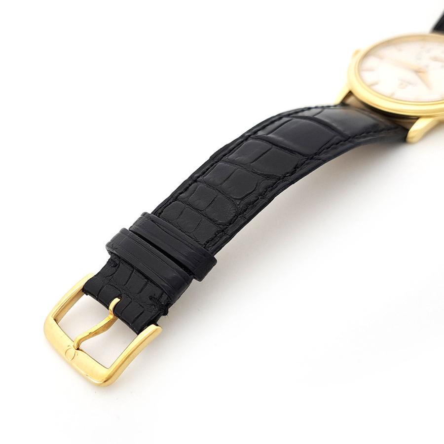 OMEGA オメガ デビル プレステージ スモールセコンド 4620.31 手巻き イエローゴールド メンズ ボーイズ 中古 【時計 ...