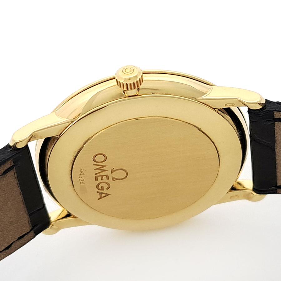 OMEGA オメガ デビル プレステージ スモールセコンド 4620.31 手巻き イエローゴールド メンズ ボーイズ 中古 【時計 ...