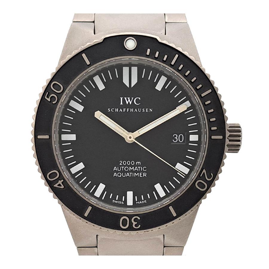 IWC SCHAFFHAUSEN GST アクアタイマー 2000M デイト IW353601 自動巻き チタン メンズ 中古 【時計】 : TURUYA - 通販 - Yahoo!ショッピング