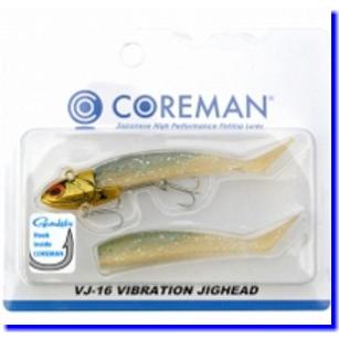 COREMAN コアマン VJ-16 バイブレーションジグヘッド #046 ゴールドヘッド／シャローイワシ : フィッシングアミューズヤフー店 - 通販 - Yahoo!ショッピング