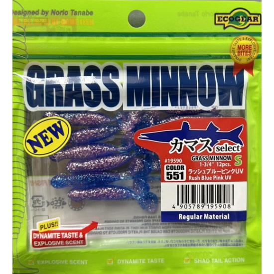 エコギア (ECOGEAR) グラスミノー S カマスセレクト 551 ラッシュブルーピンクUV : フィッシングアミューズヤフー店 - 通販 ...