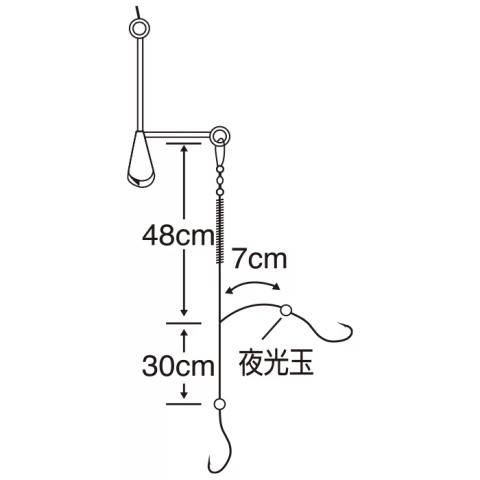 ささめ K-017 ちょい投げセット 9 : フィッシングアミューズヤフー店 - 通販 - Yahoo!ショッピング