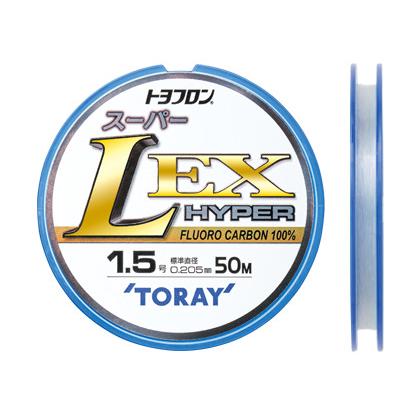 TORAY スーパーL-EXハイパー 50m 1.5号 : フィッシングアミューズヤフー店 - 通販 - Yahoo!ショッピング