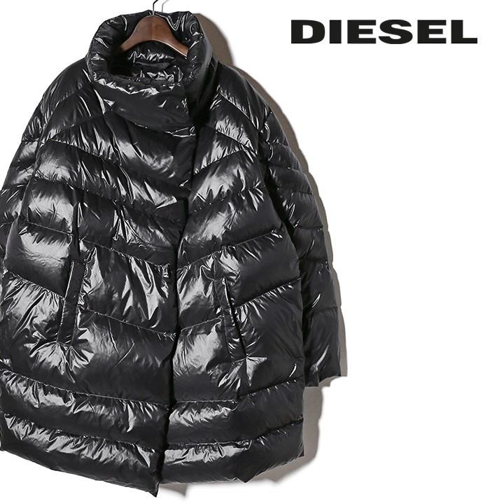 DIESEL（ディーゼル） ダウンジャケットコート レディース スタンドカラー リアルダウン 長袖 W-HERMA : 買っCiao!トゥット ...