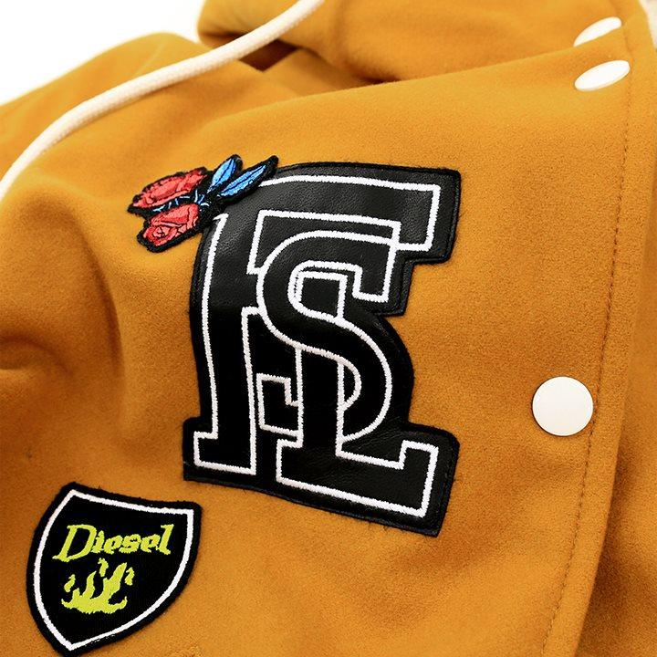 DIESEL ディーゼル 中綿ジャケット レディース 袖レザー切替 裏ボアフード オーバーサイズ スタジャン W-EURNE : 買っCiao!トゥット トゥット - 通販 - Yahoo ...