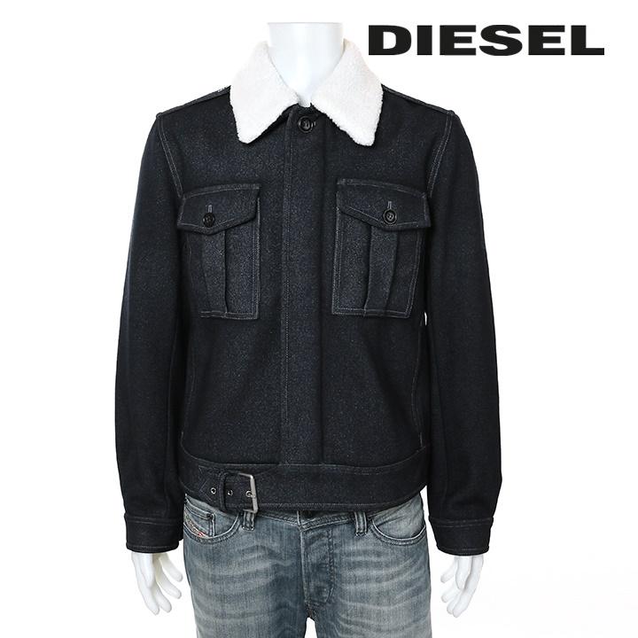 DIESEL ディーゼル ウールジャケット メンズ 襟元ボア ボタンフライフロント 比翼 ジップアップ W-VLADIMIR : 買っCiao!トゥット トゥット - 通販 - Yahoo ...