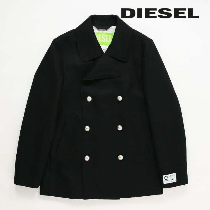 DIESEL ディーゼル ウールピーコート ジャケット メンズ サスティナブル グリーンレーベル メタルボタン ブラック W-BOND : 買っCiao!トゥット トゥット - 通販 ...