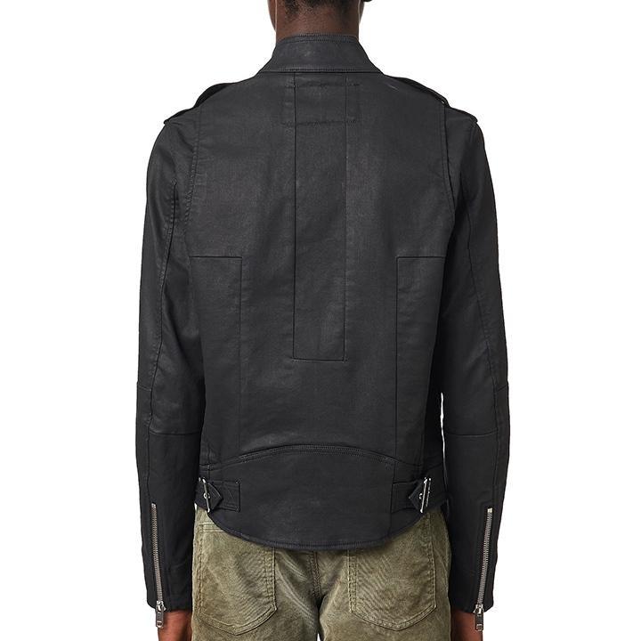 DIESEL ディーゼル シングルライダースデニムジャケット メンズ DIESEL ディーゼル シングルライダースデニムジャケット メンズ