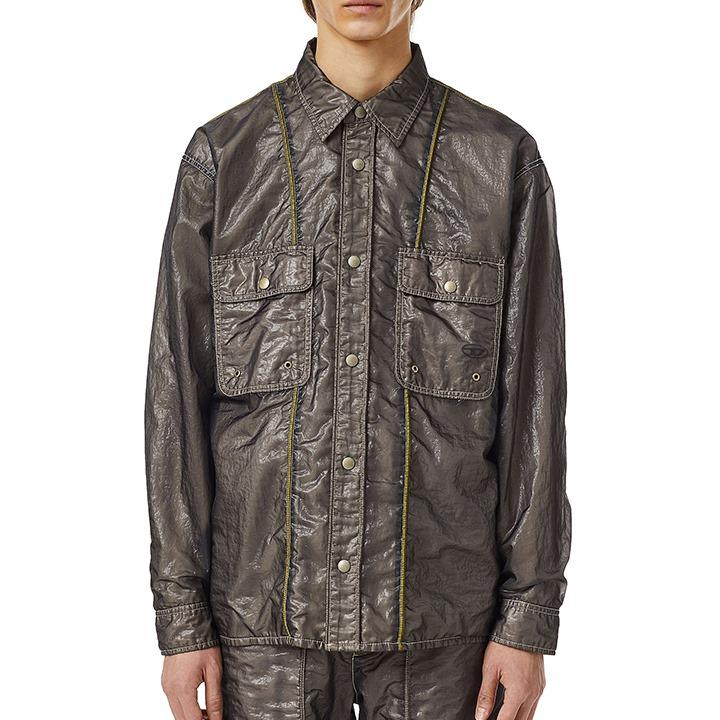 DIESEL ディーゼル 長袖シャツ メンズ シースルーオーガンジー ダブルシェル S-U24 : 買っCiao!トゥット トゥット - 通販 - Yahoo!ショッピング