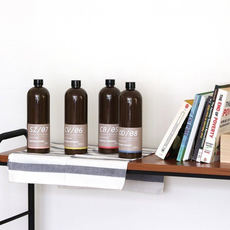 メルシーユー リードディフューザー 詰め替え フレグランスオイル MRUS-50 480ml 部屋 良い香り ホテル おしゃれ モテる 男性 ユニセックス ジャスミン ムスク : つや髪美肌 ...