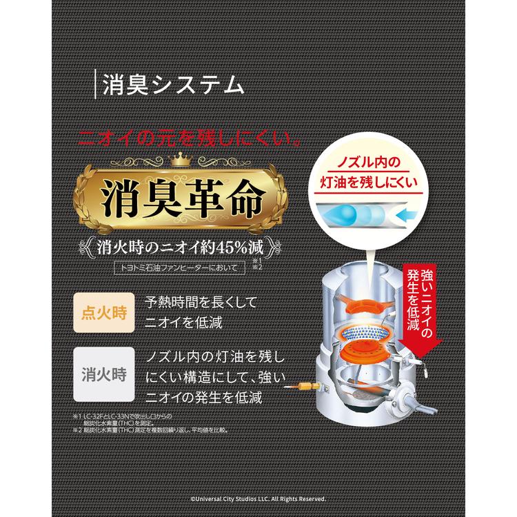 トヨトミ：石油ファンヒーター(ブラック)/LC-33FF-B : メロウハウス - 通販 - Yahoo!ショッピング