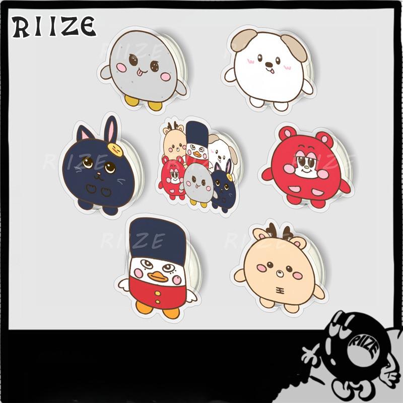 2番目半額 RIIZEグッズ スマホホルダー 携帯ホルダー アクリル ライズ キャラクター 貼り付け ホルダー グッズ アクセサリー スマホスタンド 伸縮可 小物 BRIIZE : TWAST ...